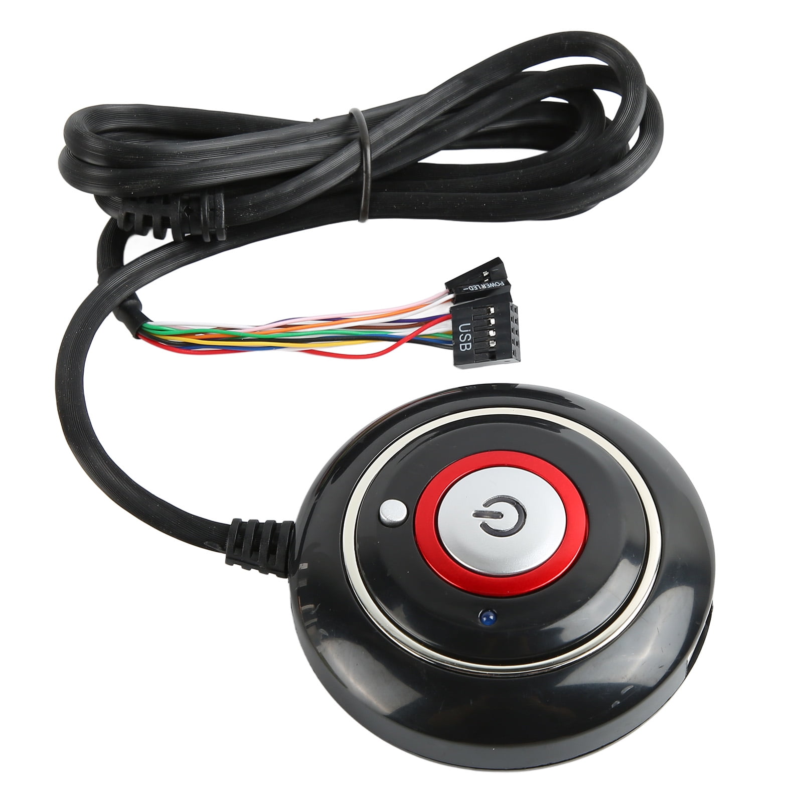 PC Power Button Strong ABS Light Weight Simple Installation Plug and ...