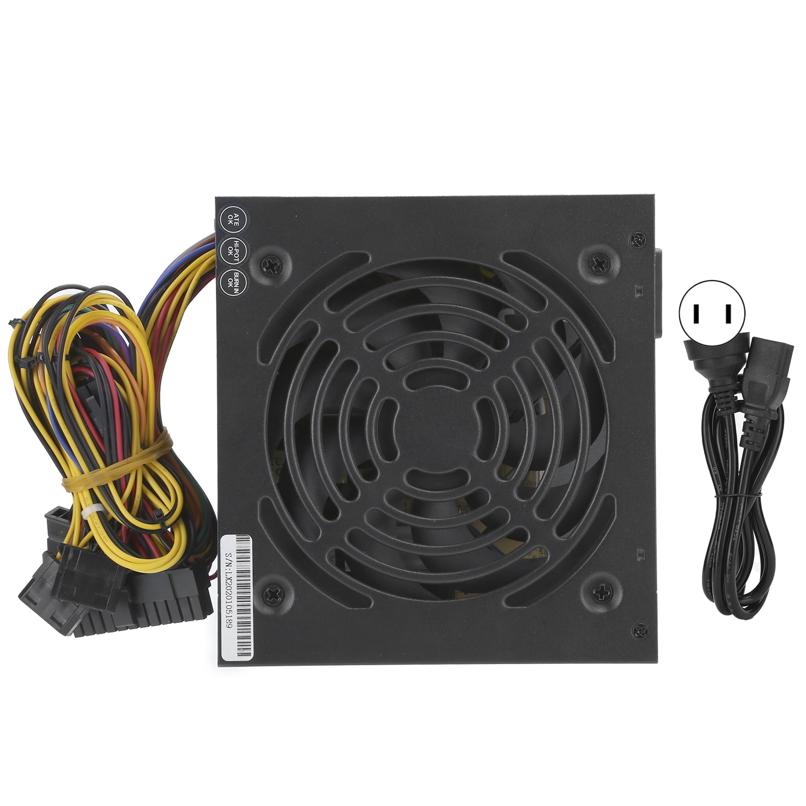 PC Power Supply 250W Desktop Computer Parts Accessories ATX-250W ...