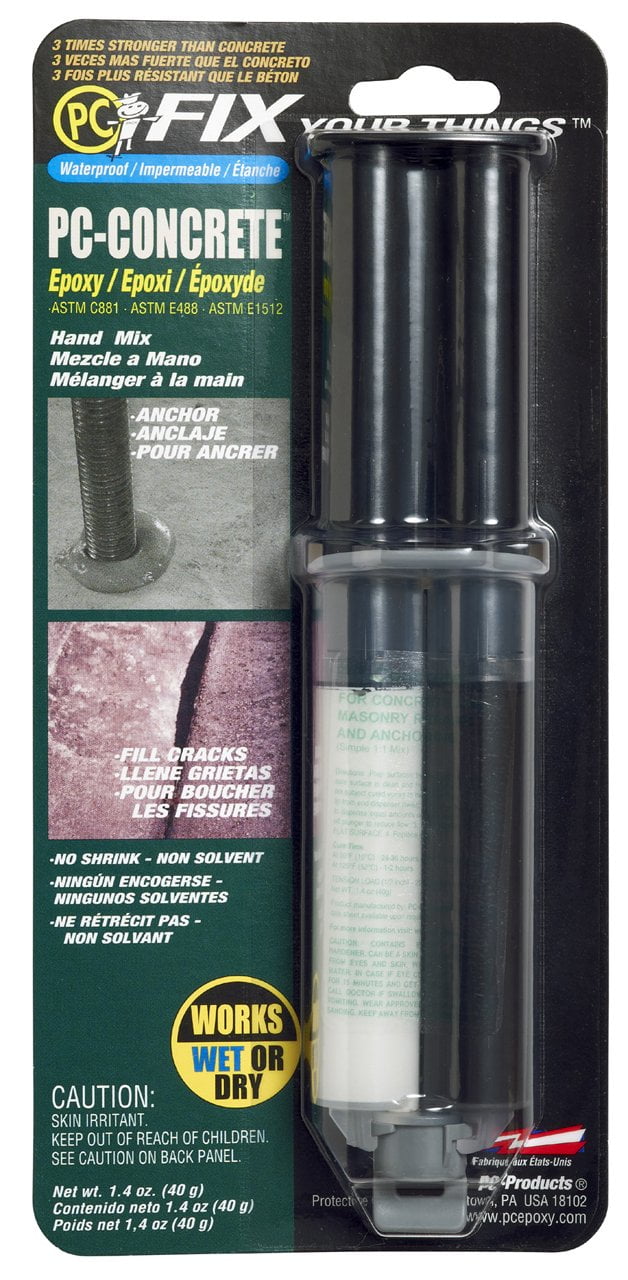 PC Products 70086 PC-Concrete Two-Part Epoxy Adhesive Paste for ...