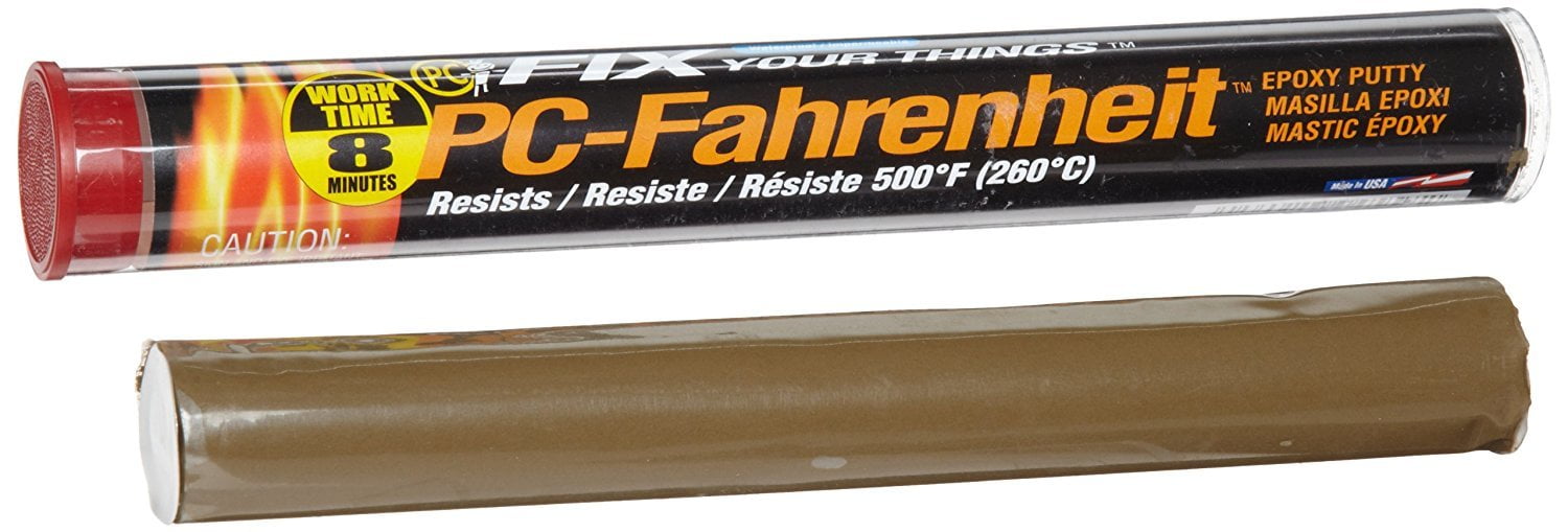 PC Products PC-Fahrenheit Hi-Temp 2 oz Epoxy Adhesive, Brown (45572 ...