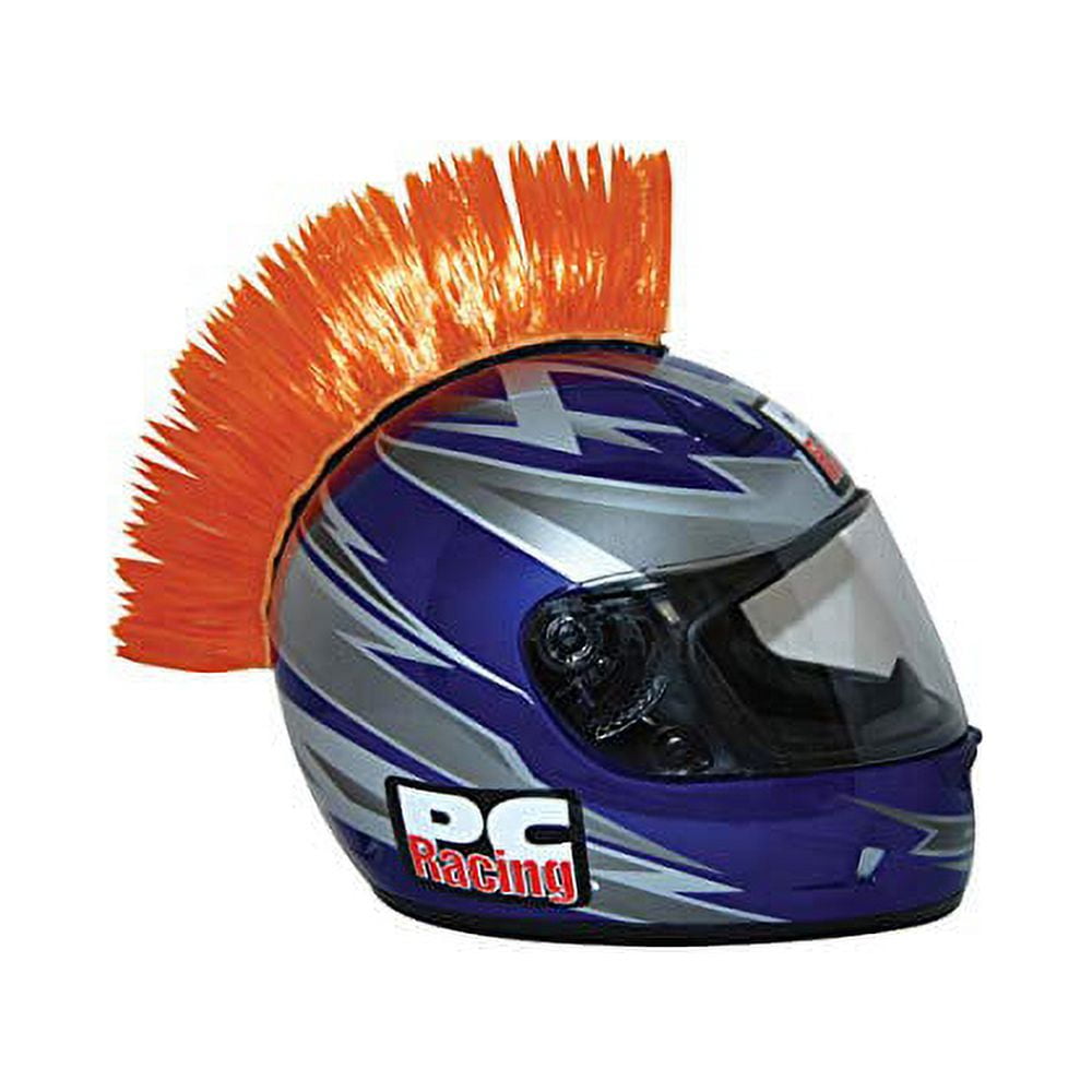 PC Racing Helmet Mohawk (Orange) - Walmart.com