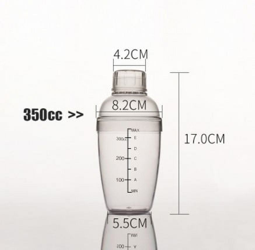 PC Shaker with scale Shaker milk teapot juice Shaker resin Shaker Multi ...