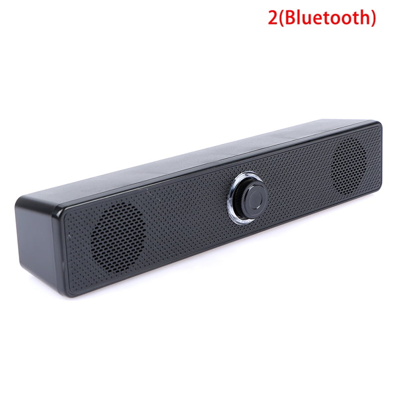 PC Soundbar Wired And Wireless Bluetooth Speakers USB Powered TV PC ...