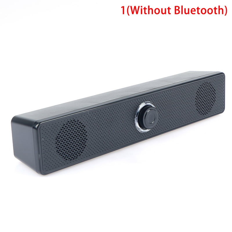 PC Soundbar Wired and Wireless Bluetooth Speaker USB Powered Soundbar ...
