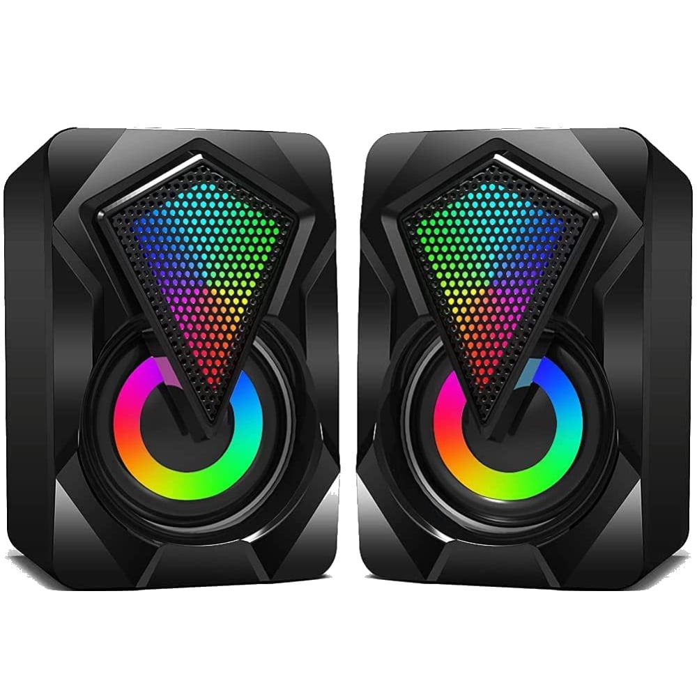 NeveLance PC Speaker, USB Computer Speaker 10W 2.0 Stereo Speaker ...