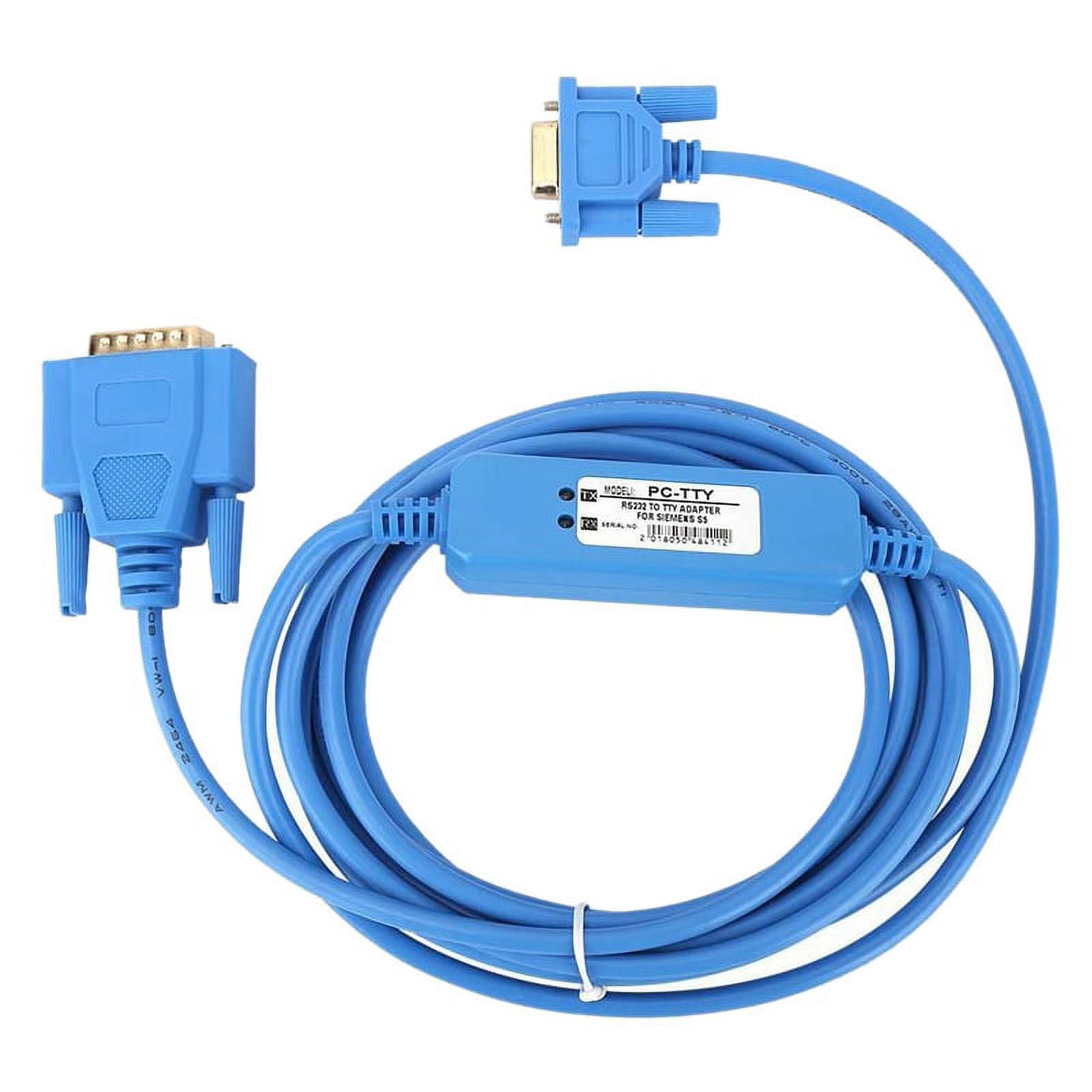 PC-TTY PLC Programming Cable for S5 Series 6ES 5734-1BD20 - Walmart.com