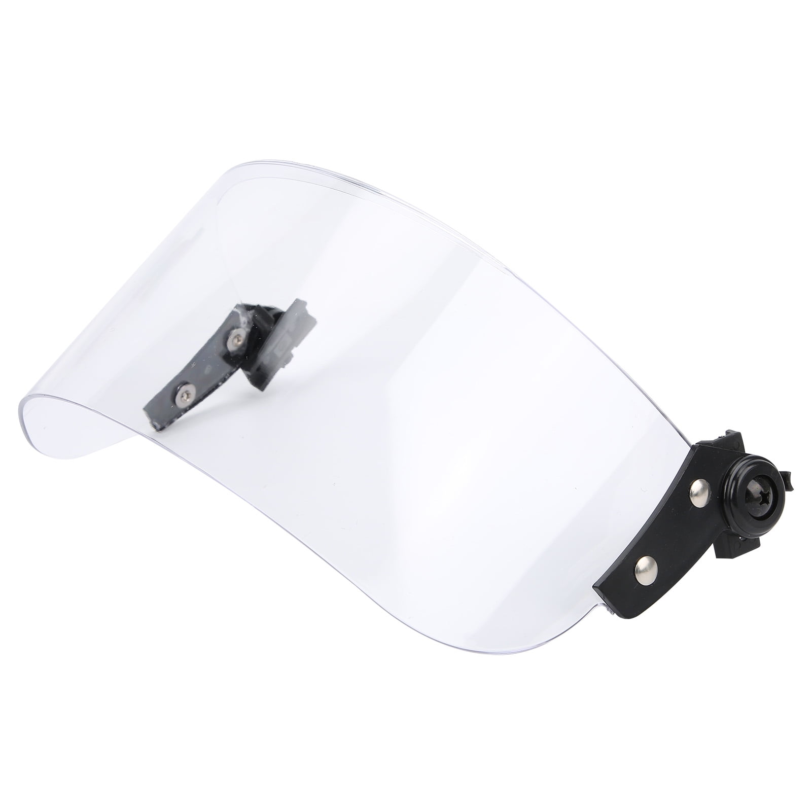 PC Transparent Anti Roit Rail Black Frame Flexible Shield Face ...