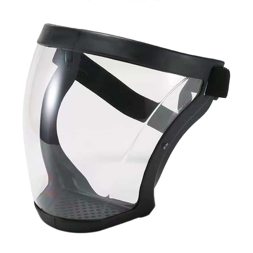 PC Transparent Face Visor Resistant | Full Face Protective Fashionable ...