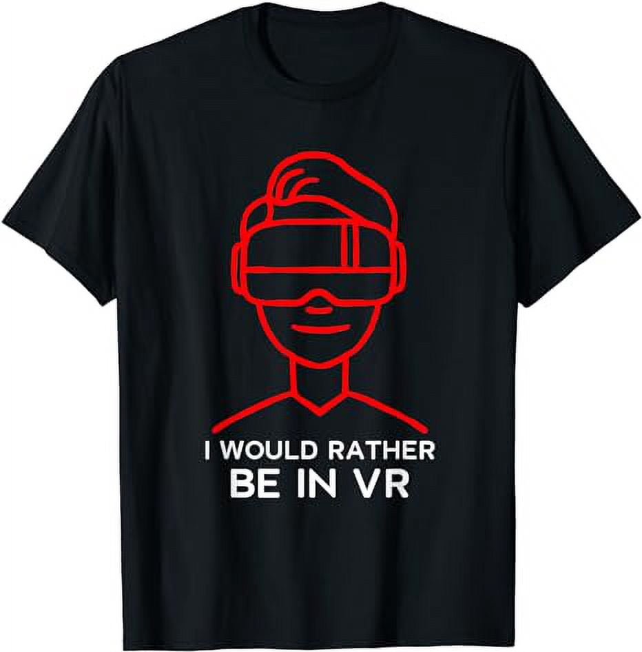 PC VR Console Virtual Reality Social Game Gamer Gift T-Shirt - Walmart.com