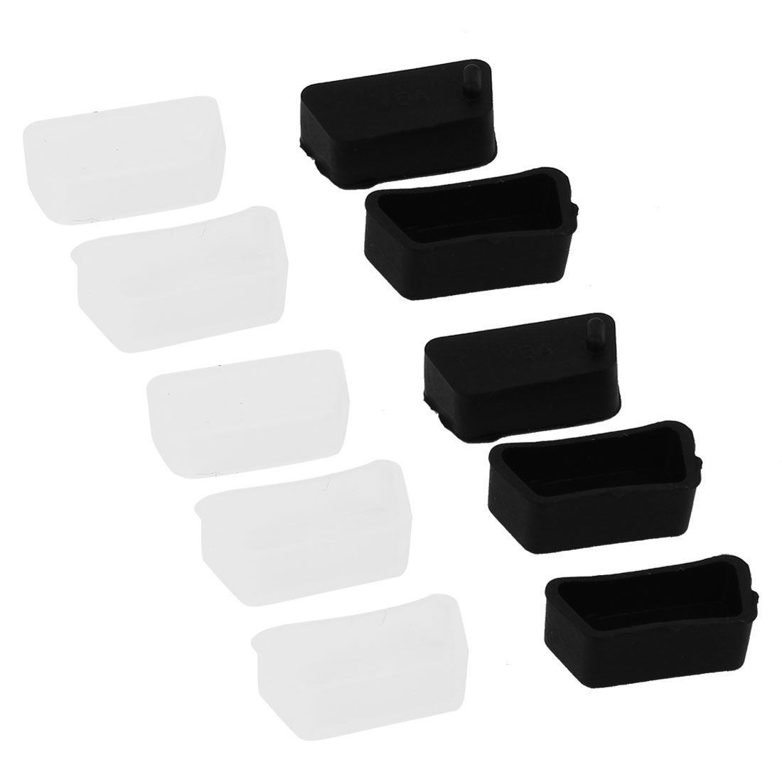 PC Video Graphics Card D-Sub VGA Port Plug Dust Cover Protector Black ...