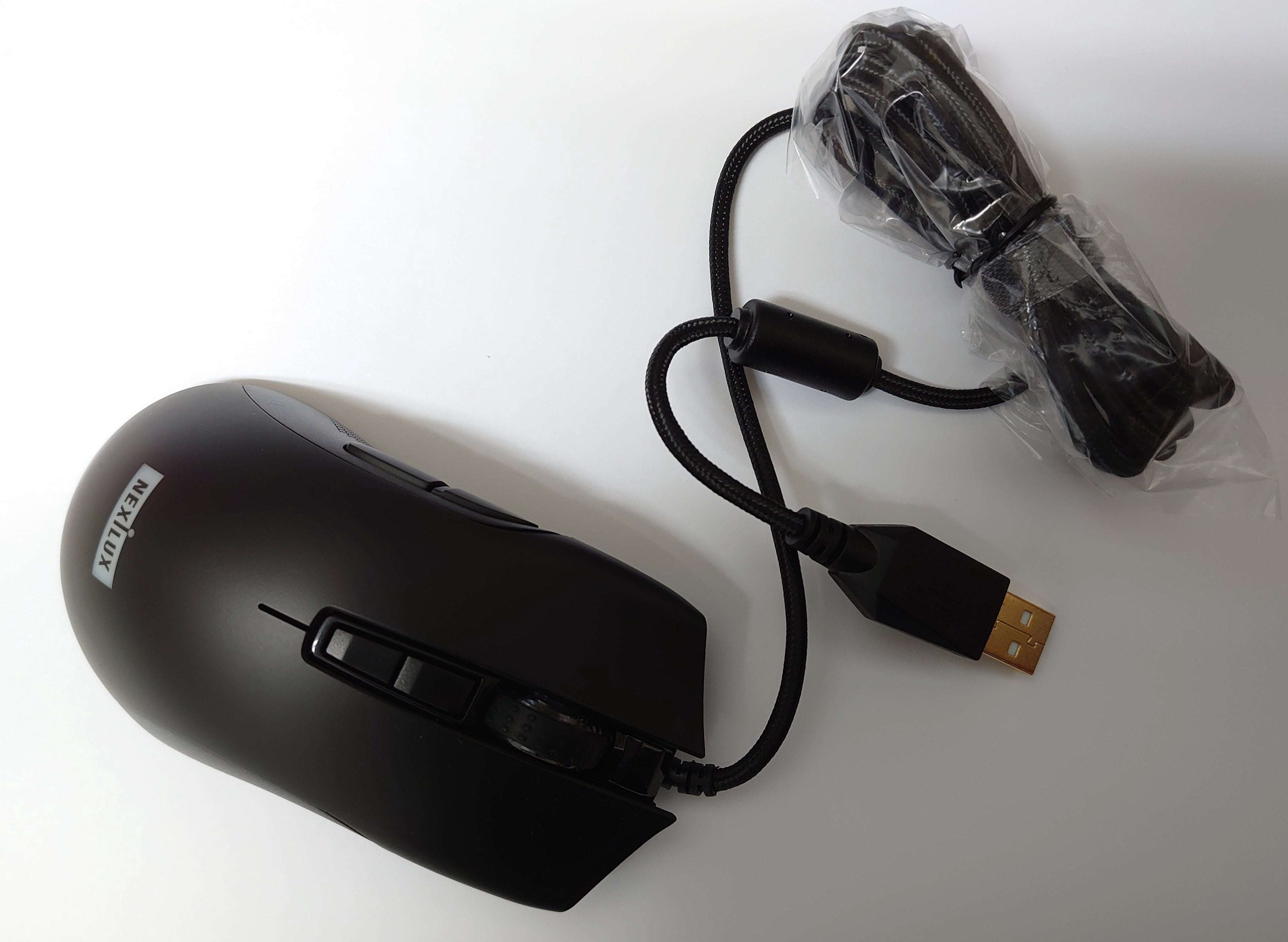 PC WIRED OPTICAL GAMING MOUSE with Customizable RGB - NEXiLUX - Walmart.com
