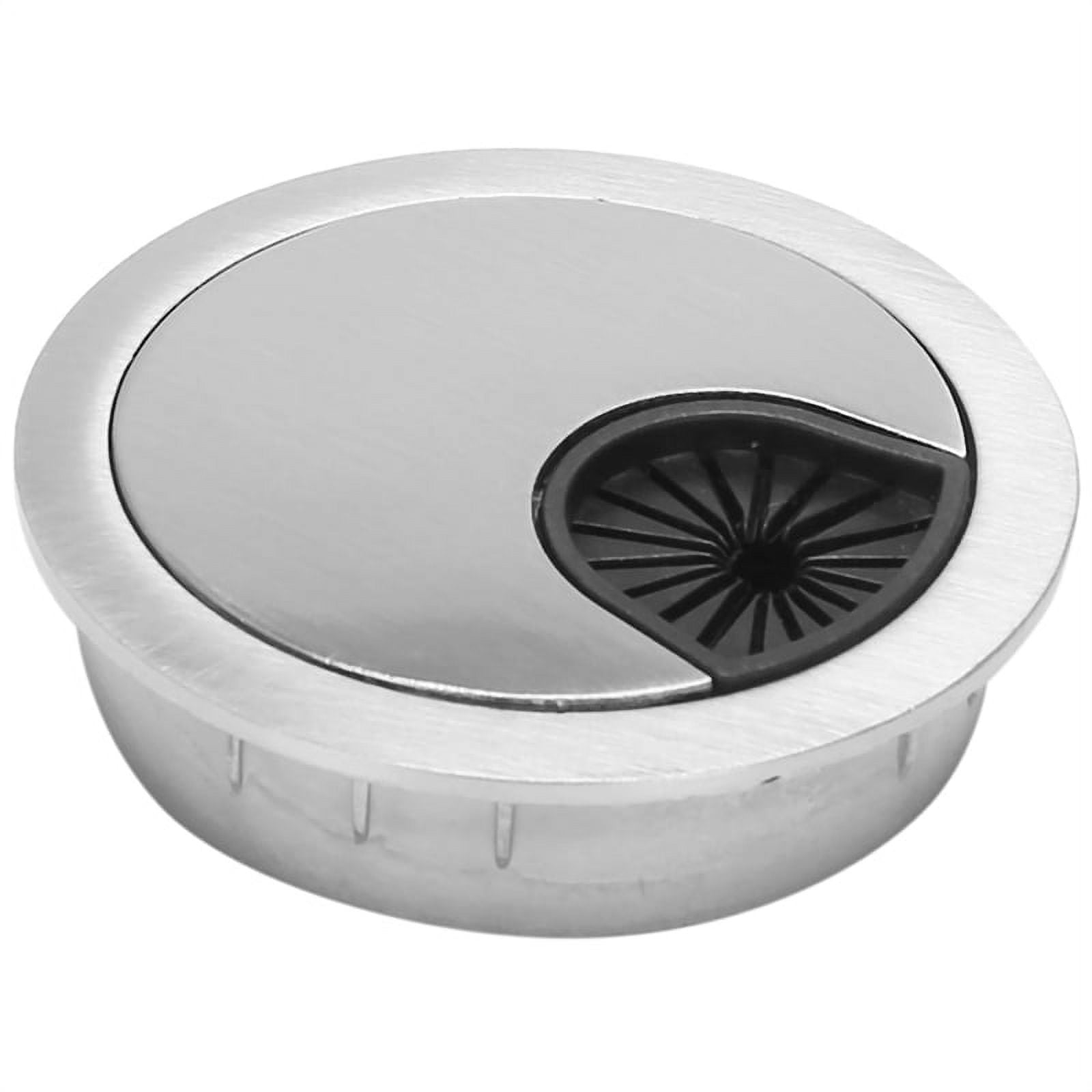 PC computer stainless steel 50 mm diameter Desk grommet cable hole ...
