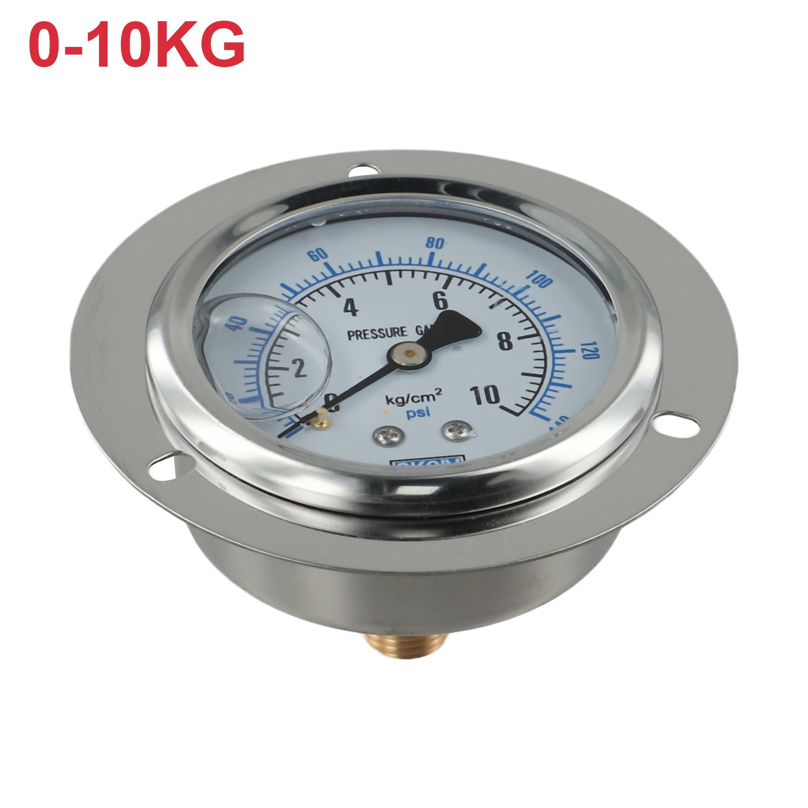 PC for YN-60ZT axial edge seismic pressure gauge oil pressure hydraulic meter 0-10KG - Walmart.com