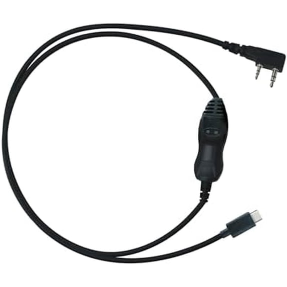 PC03 USB-C Programming Cable – FTDI Chipset for Baofeng & Kenwood K1 2 Pin Two-Way Radios ...