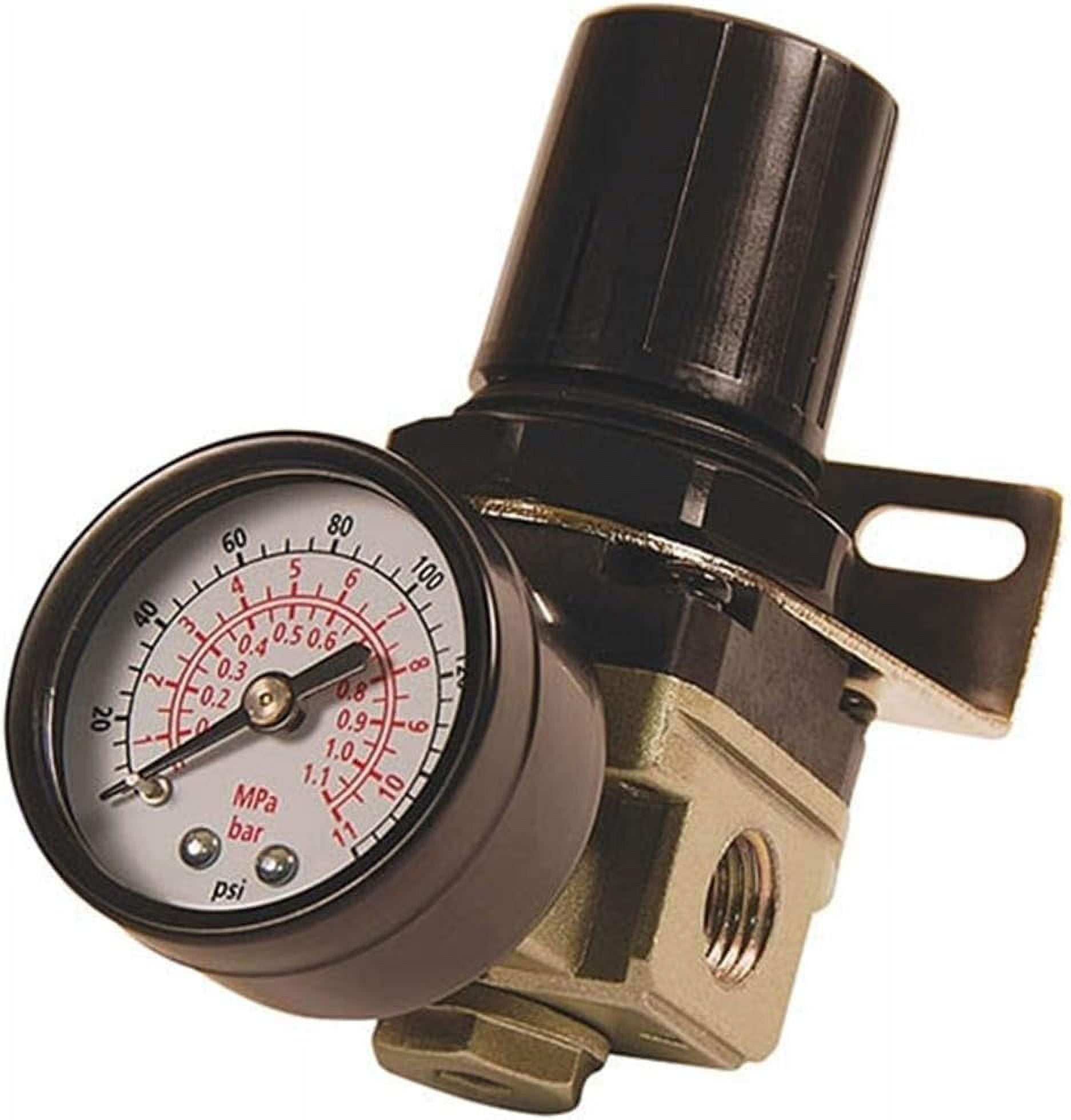 PC0653 1/4 Inch Regulator with Gauge - Walmart.com