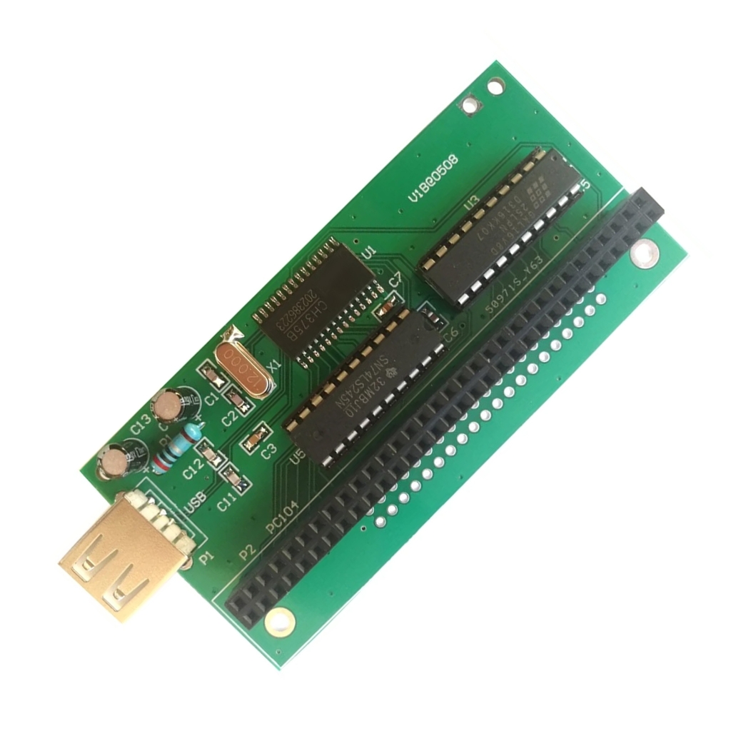 PC104 To USB Conversion Adapter Board For Industrial Control Computers ...