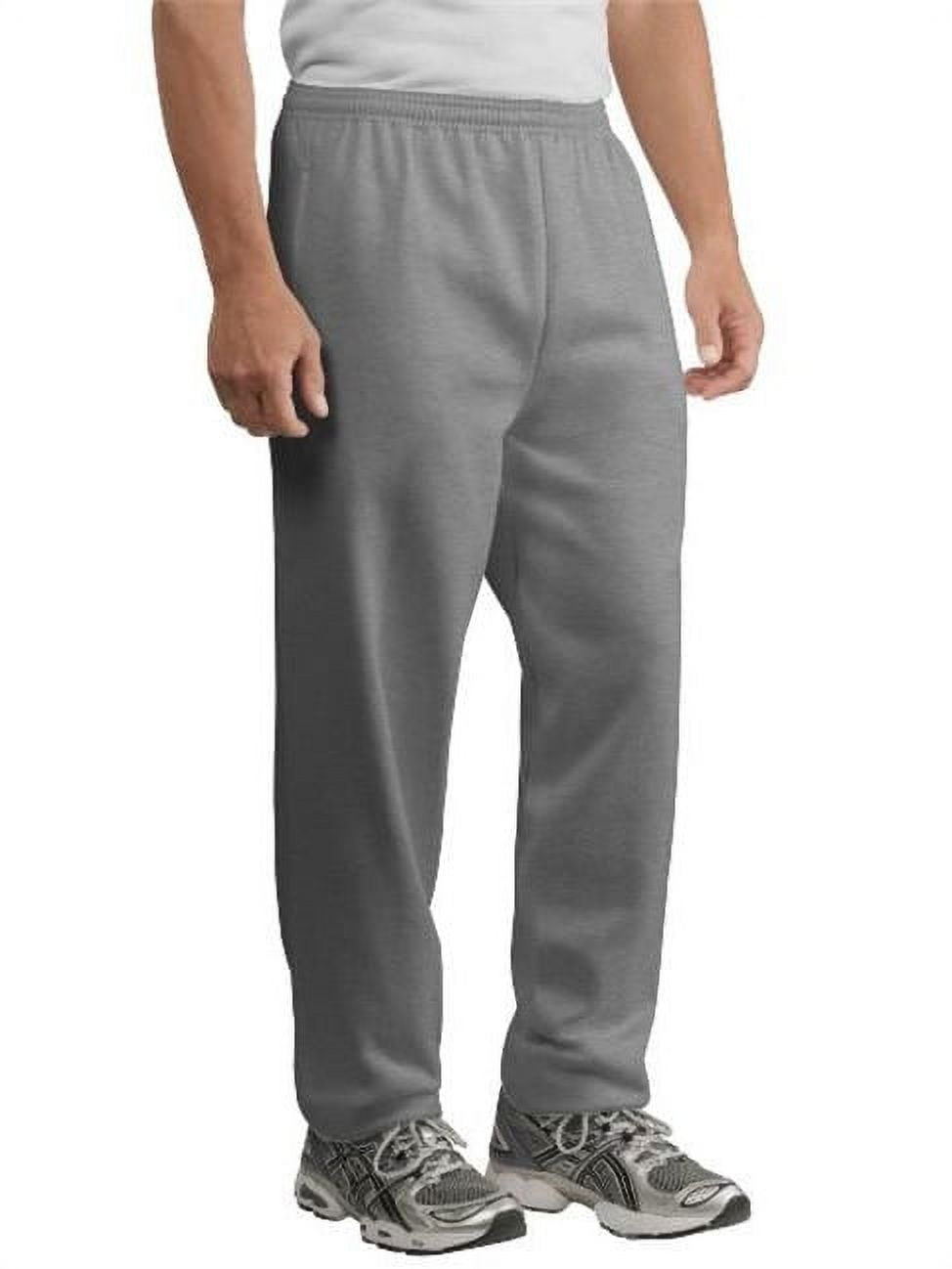PC90P Mens Essential Fleece Sweatpant with Pockets, Athletic Heather ...