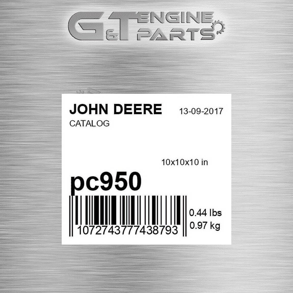 PC950 CATALOG fits JOHN DEERE (New OEM) - Walmart.com