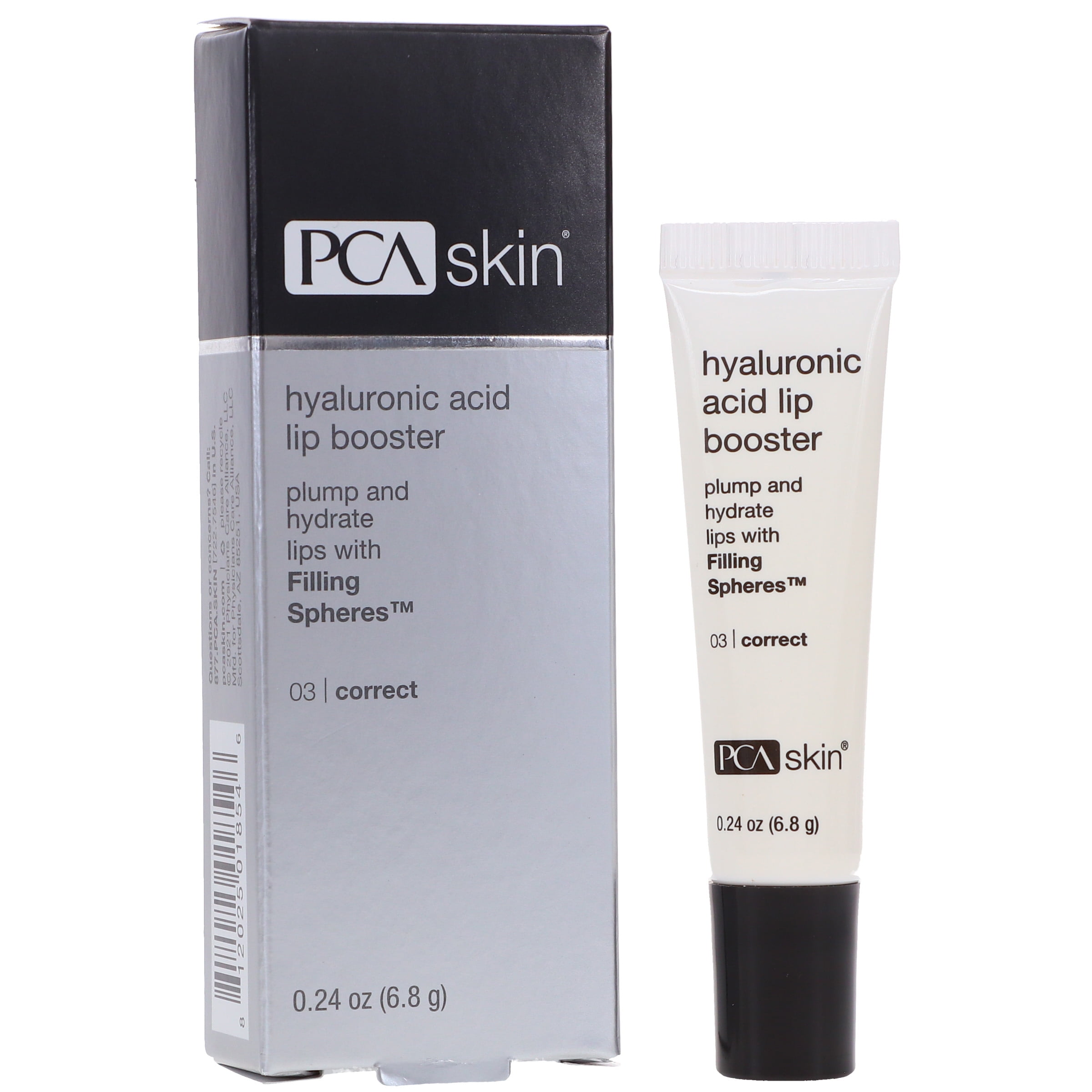 PCA Skin Hyaluronic Acid Hydrating Lip Booster 0.24 oz - Walmart ...