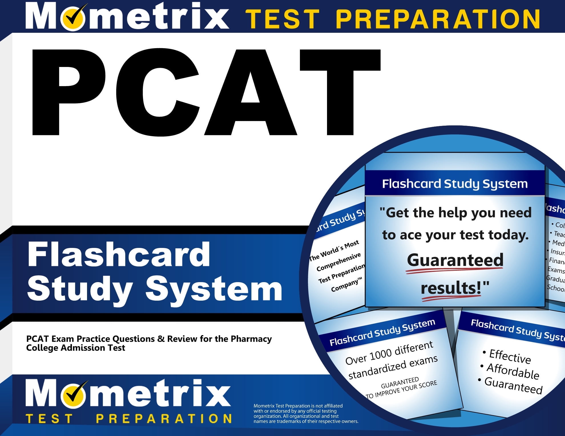 PCAT Flashcard Study System : PCAT Exam Practice Questions & Review for ...