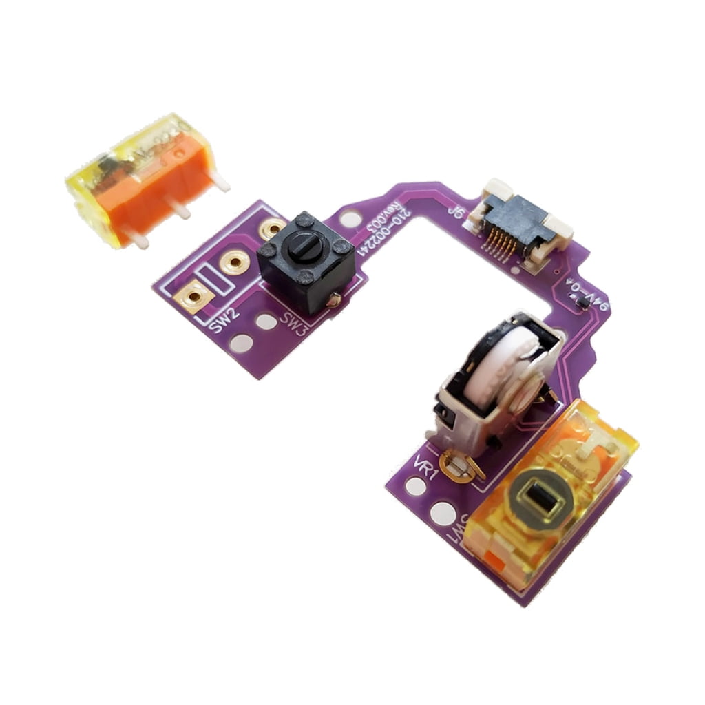Mouse Side Keys Motherboard for GPX Silver Wheel Mice- Circuit Board ...