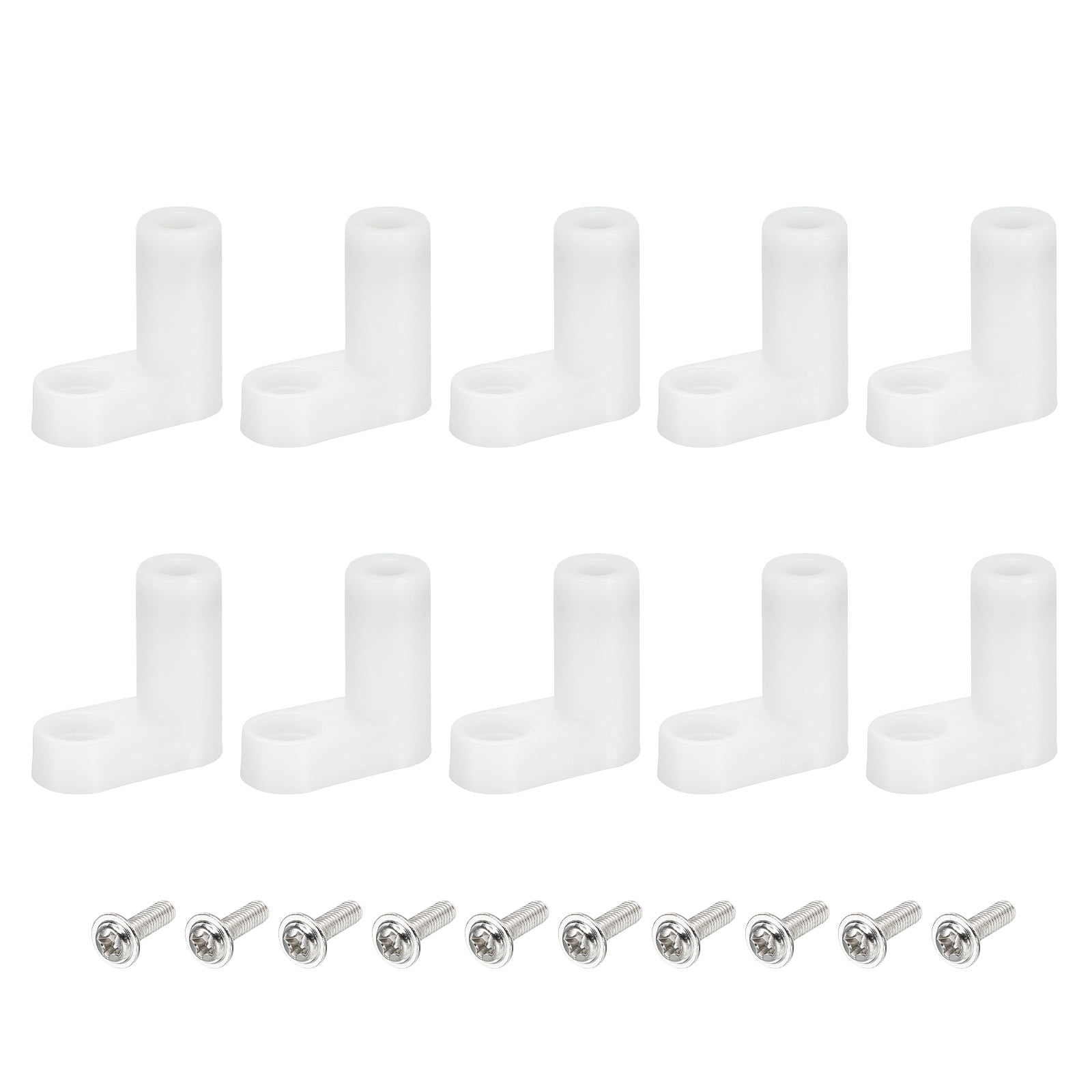 PCB Plastic Fixed Feet Circuit Board Standoff White Mounting Spacer ...