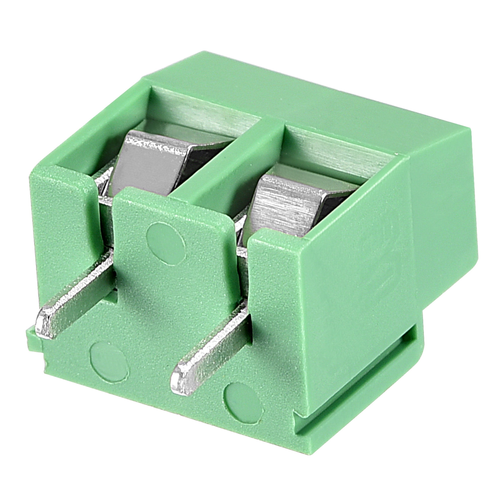 PCB Screw Terminal AC250V 8A 2P 5mm Pitch for Prototype Board Green 25 ...