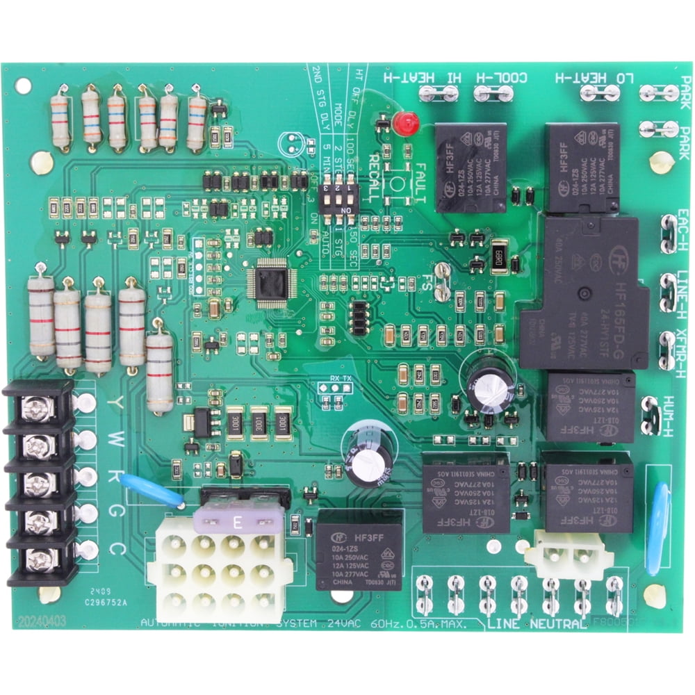PCBBF162 - ClimaTek Upgraded Furnace Control Circuit Board Fits Amana ...
