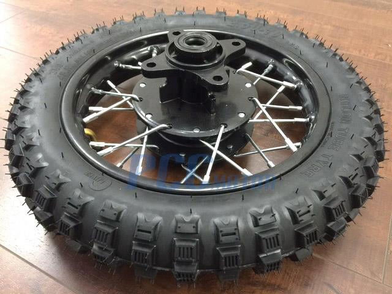 PCC MOTOR 10" REAR STEEL RIM WHEEL HUB DRUM BRAKE XR50 CRF XR 50 STOCK ...