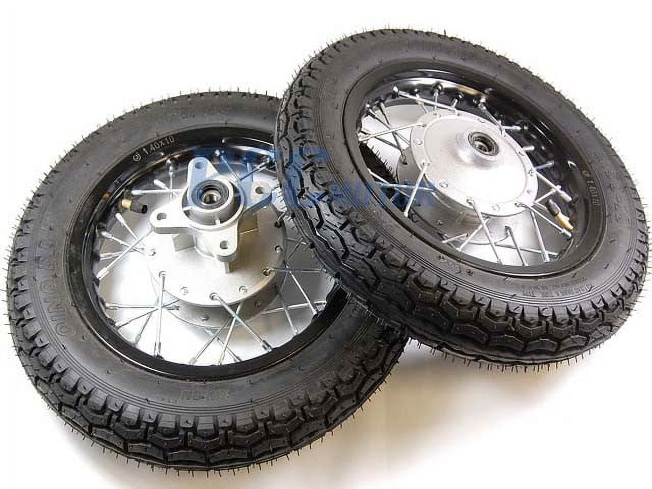 PCC MOTOR 10" WHEEL MOTARD TIRE SET FOR STOCK XR50 DIRT BIKE CRF50 ...