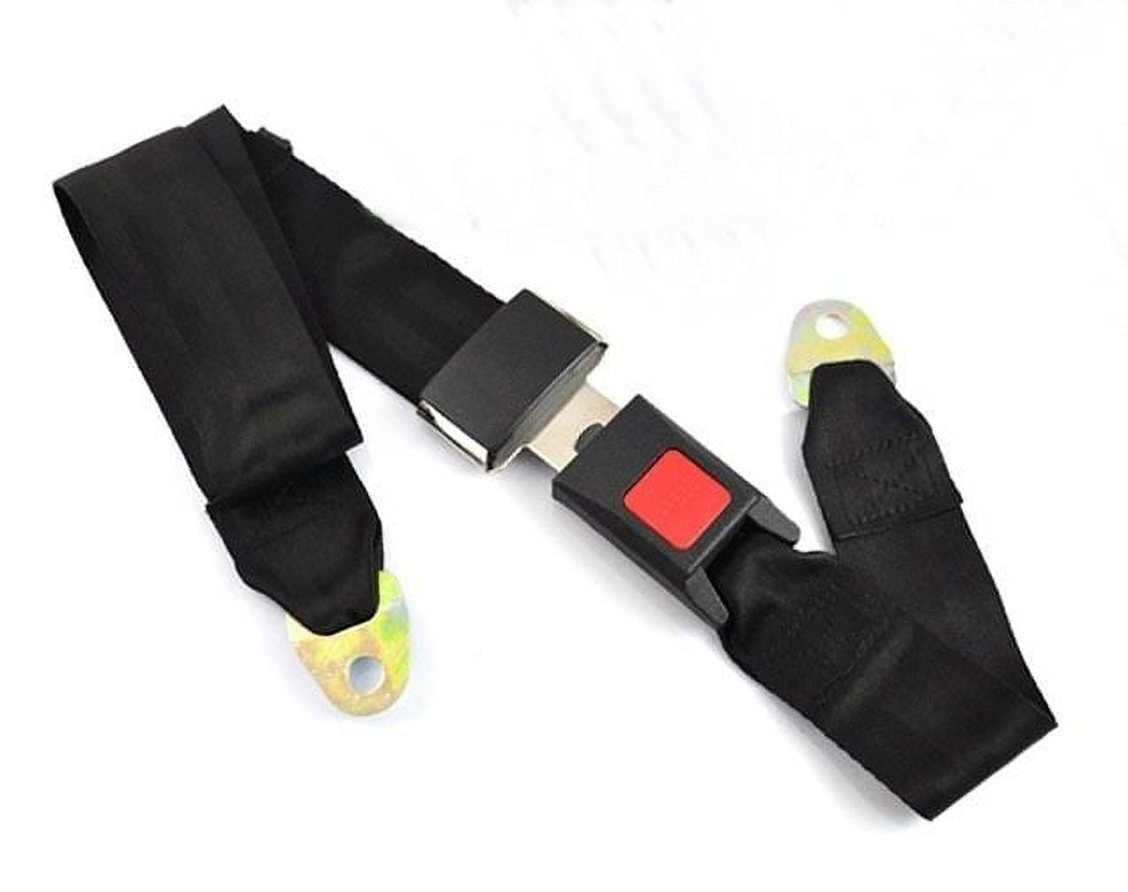 PCC MOTOR 2 point Seat Saftey Belt Harness Kit Go Kart UTV Buggie ...