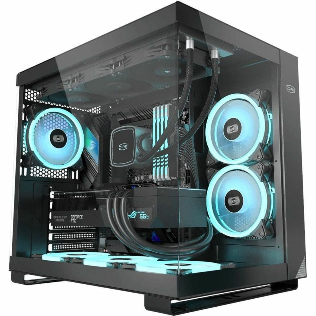 PCCOOLER C3 T500 ATX Case - Walmart.com