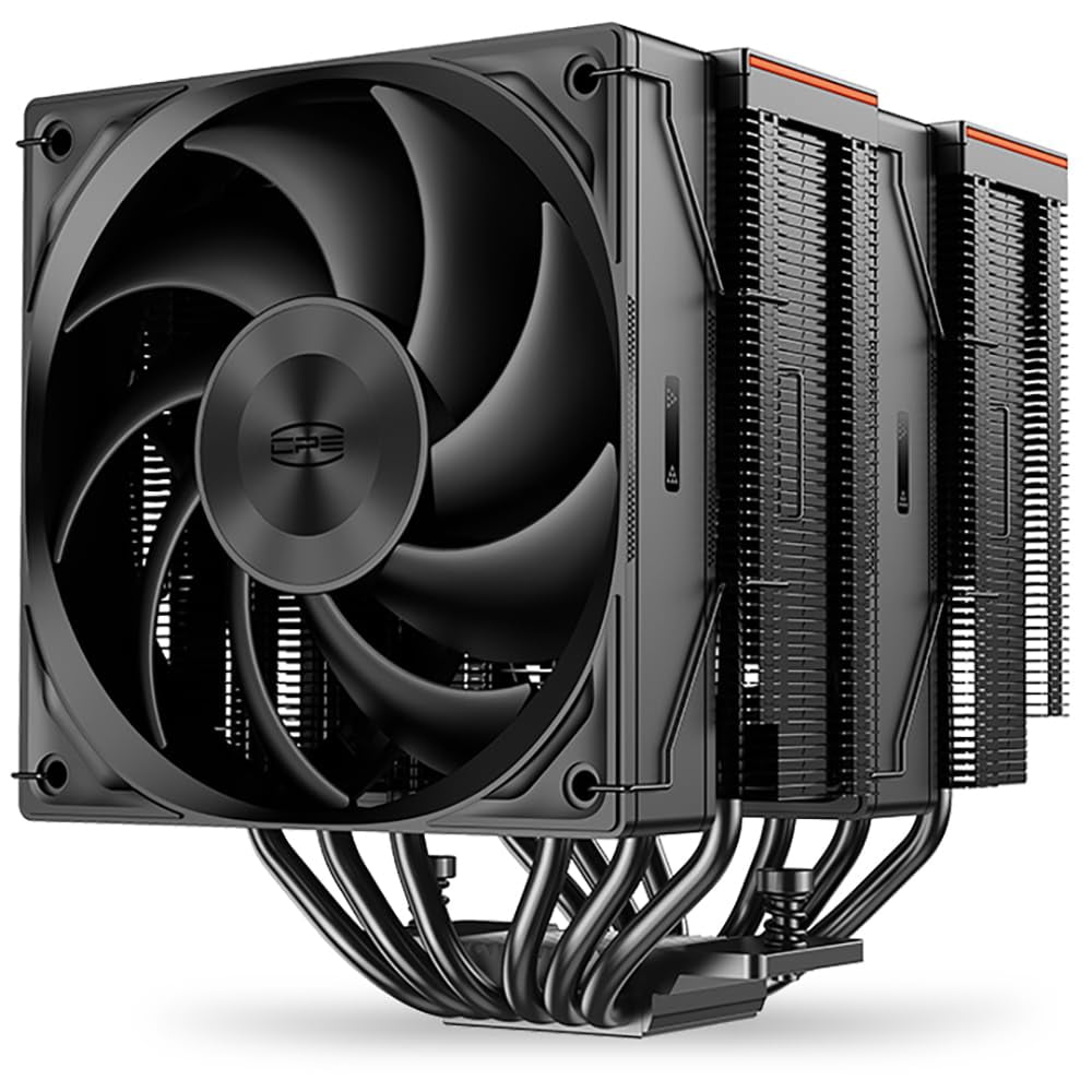 PCCOOLER CPS - RZ620 KEF16 Black - 265W TDP - Dual 6 * 6 Heat Pipe CPU ...