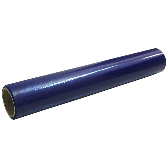 PCF240200 Floor Protection Film, Temporary Adhesive Plastic, Blue, 24 ...