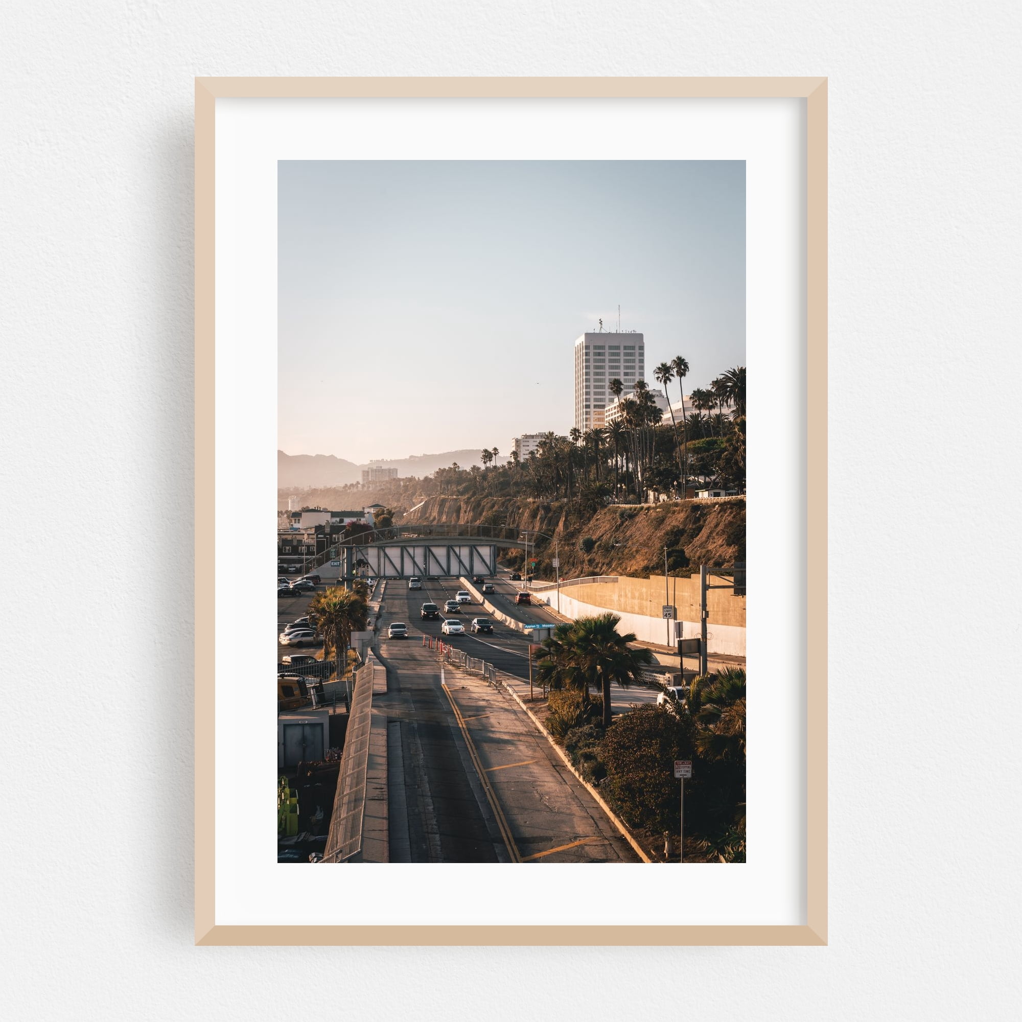 PCH, Santa Monica - Los Angeles California Photography Palm Tree ...