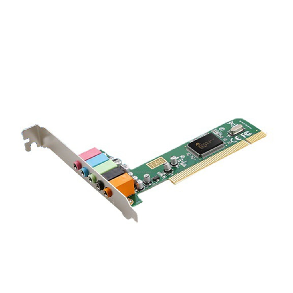 PCI 5.1 Stereo Audio Card CMI8738 Surround Sound Chip,4 Channels for ...