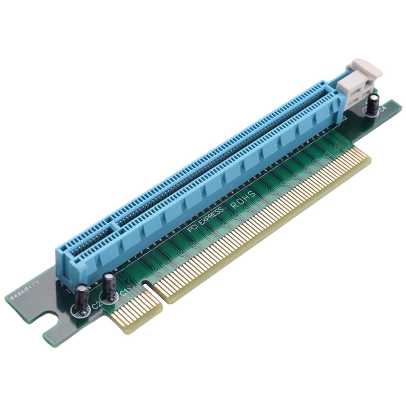 PCI-E 16X Riser Card Pci-E Pci- 16X Right Angle Extender Protector ...