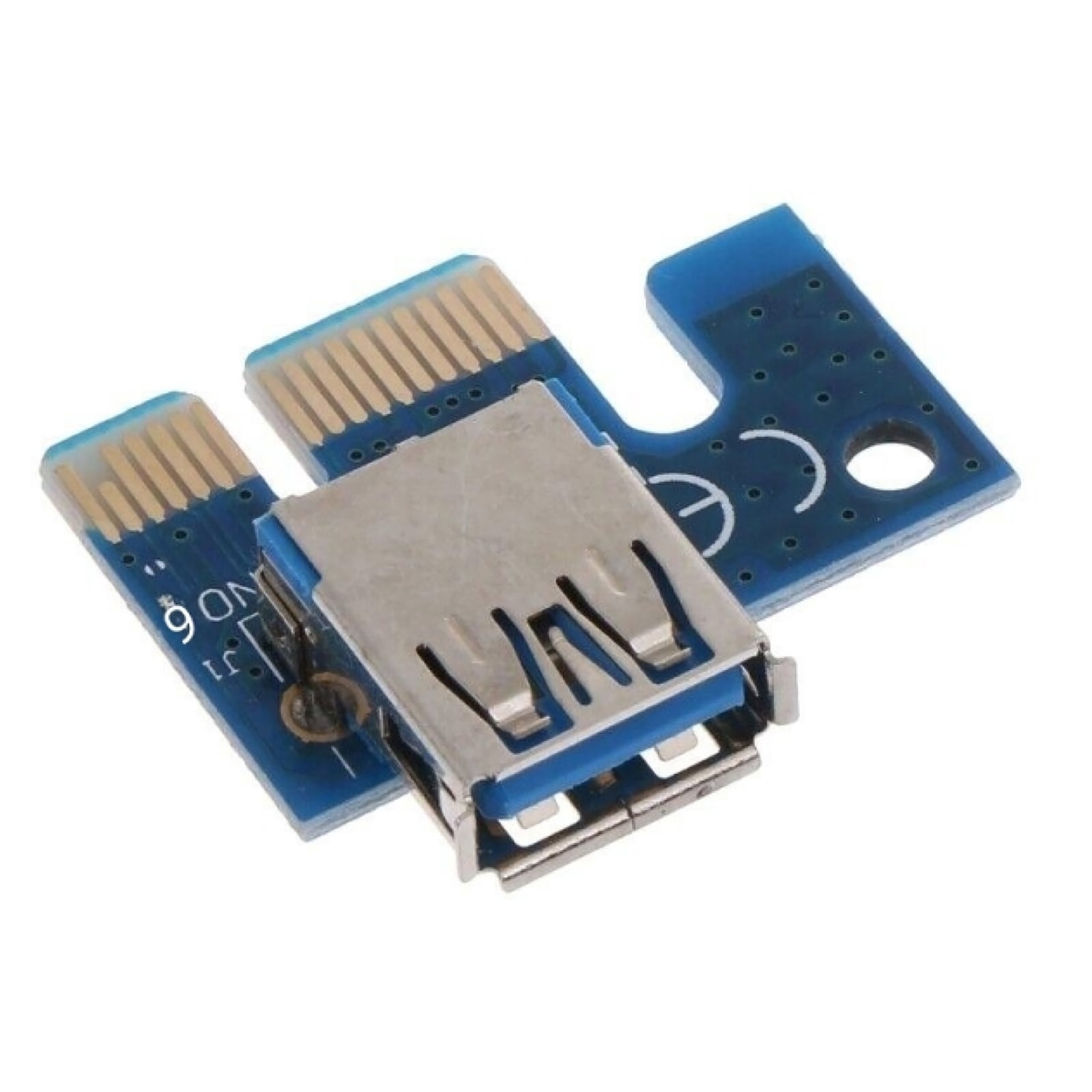 PCI-E 1X to 16X Graphics Extension Cable Flexible Placement Card for ...