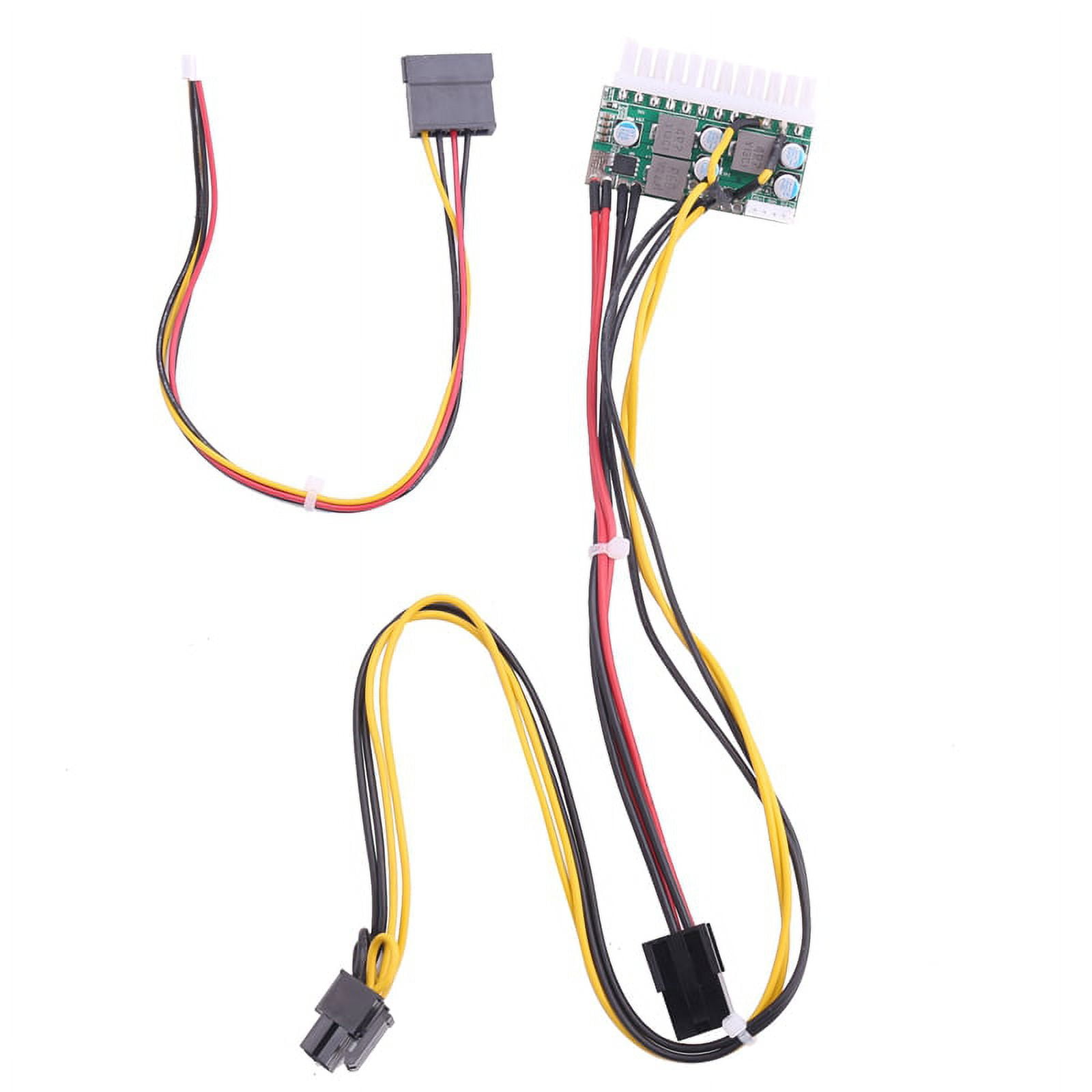 PCI-E 6PIN Input DC 12V 300W DC-ATX-300W 24Pin ATX Switch PSU Power Supply Module - Walmart.com