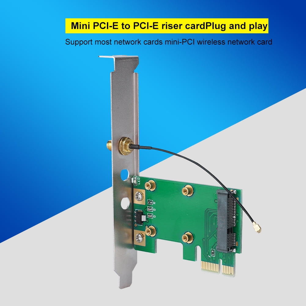 PCI,E Mini Card To PCI Adapter, External Network Card Expansion, Metal ...