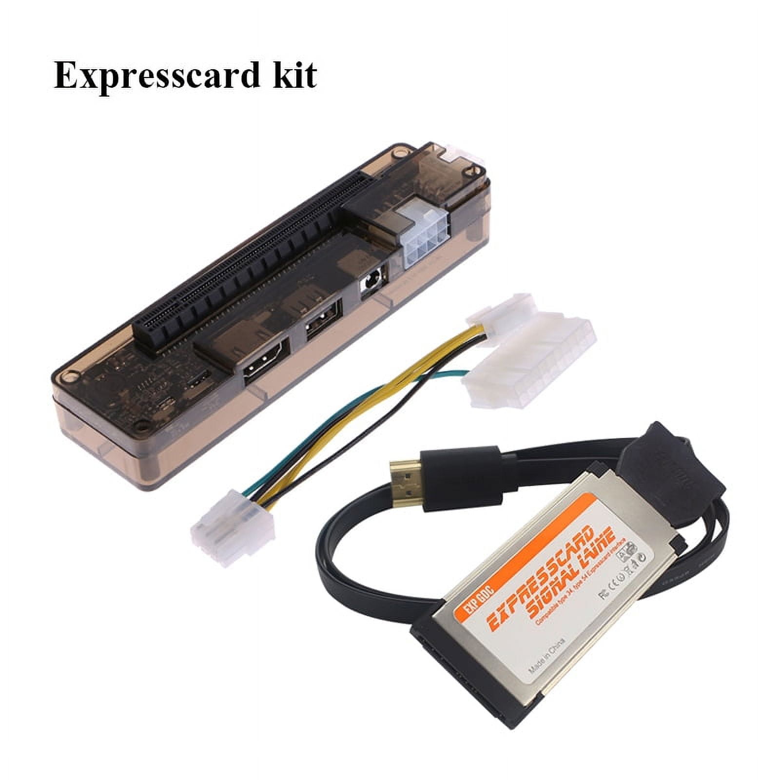 PCI E Riser EXP GDC External Laptop Video Card with Mini PCI E NGFF M.2 A E Key Expresscard ...