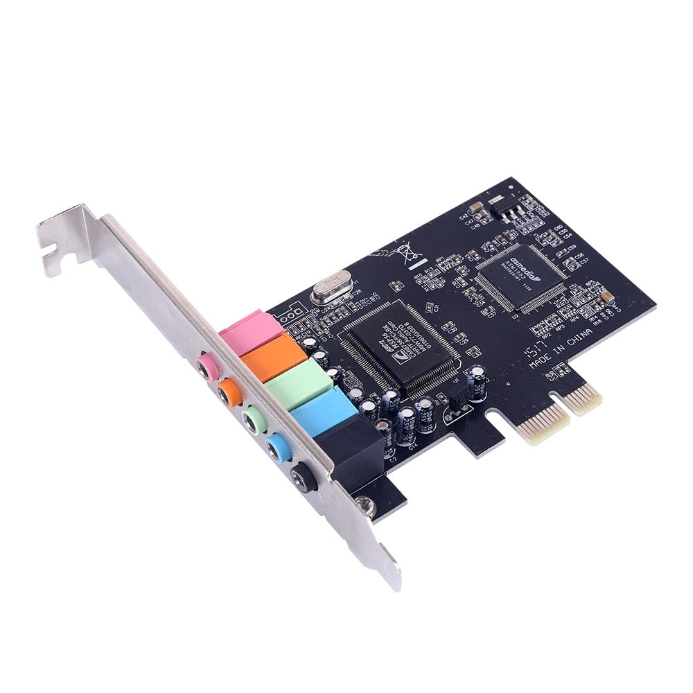PCI-E Sound Card CMI8738 5.1 Channel PCI-E Desktop Computer Sound Card ...