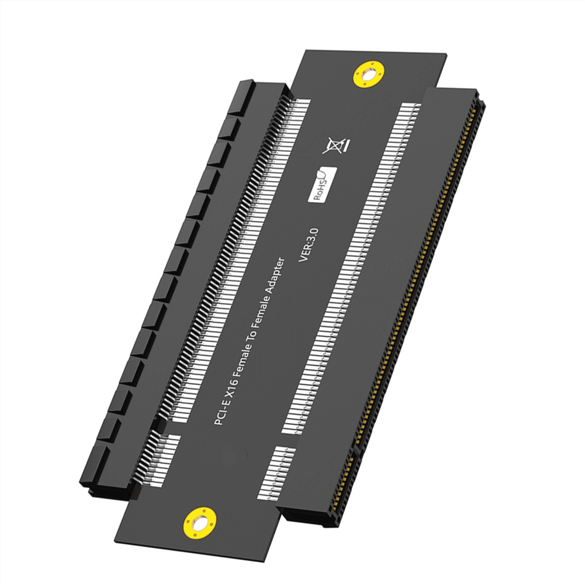 PCI-E X16 Female to Female Adapter Connector PCI Express 3.0 16X to 16X ...