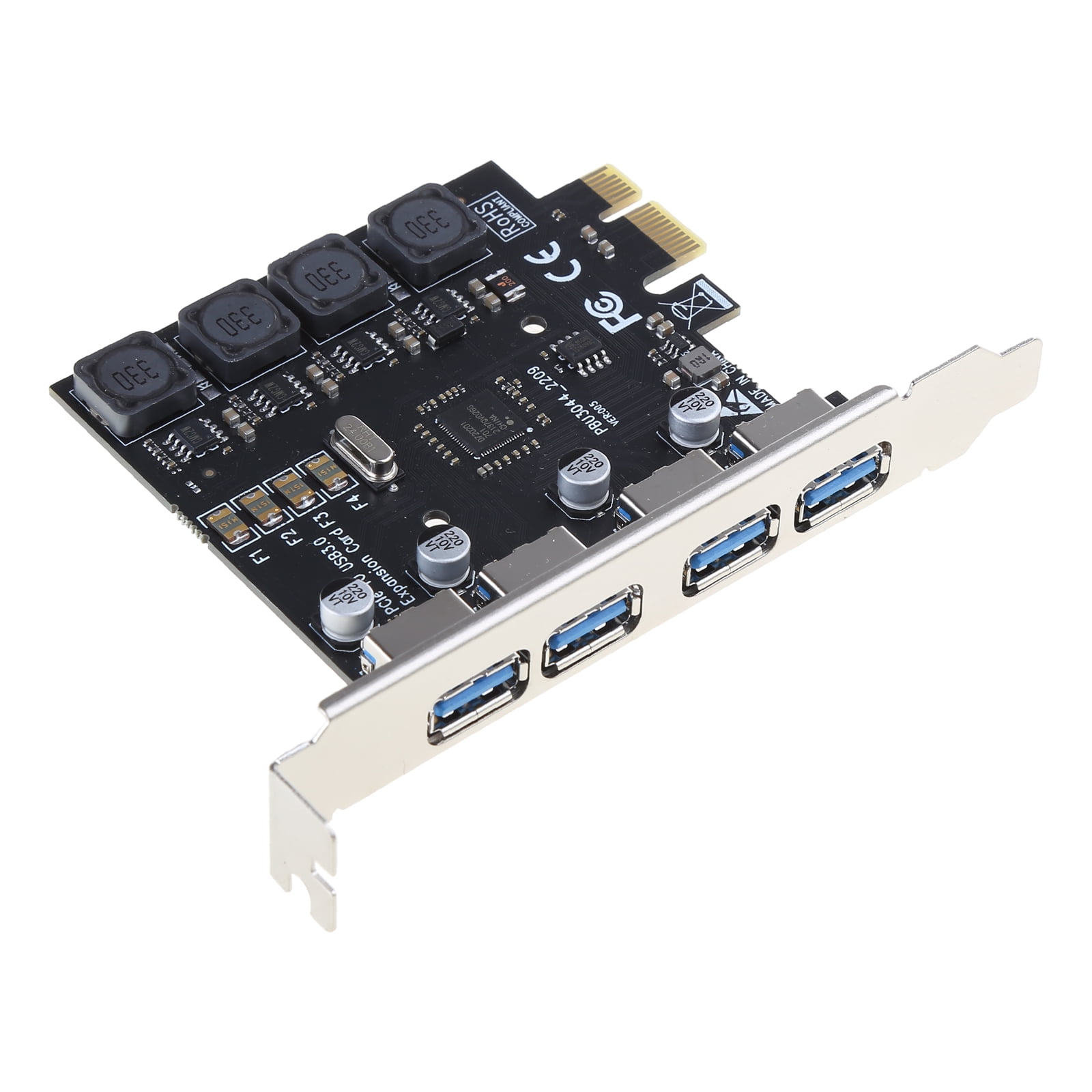 PCI-E to USB PCI for Express Expansion Card PCIE Card Super Speed Up to ...