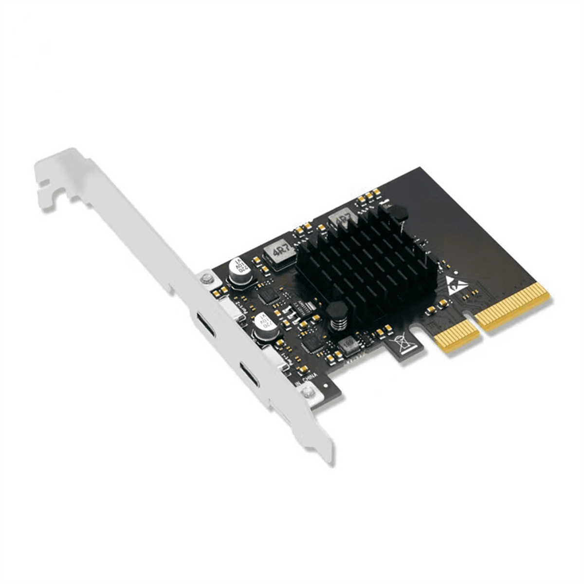 PCI-E to USB3.1Gen2 Expansion Card Desktop USB3.2 Expansion Card Type-C ...