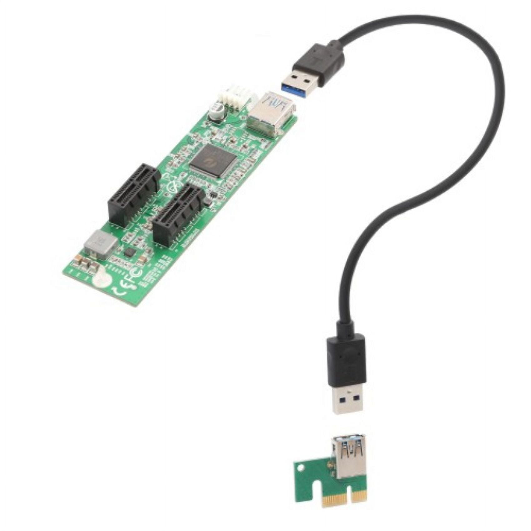 PCI-Express to Dual Port PCI-Express Card, 4-Lane PCI Express Gen 2 ...