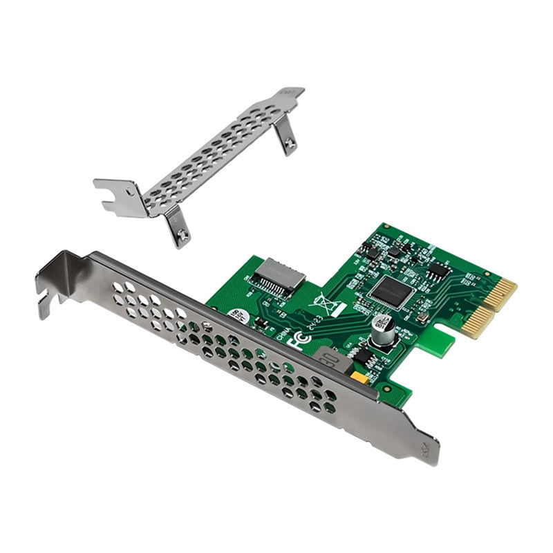 PCI Express X2 Single Port TYPE-E USB3.1 10Gbps Expansion Card ...