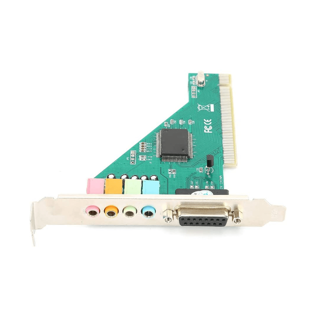PCI Sound Card 4.1 Channel Computer Desktop Built-in Sound Card ...