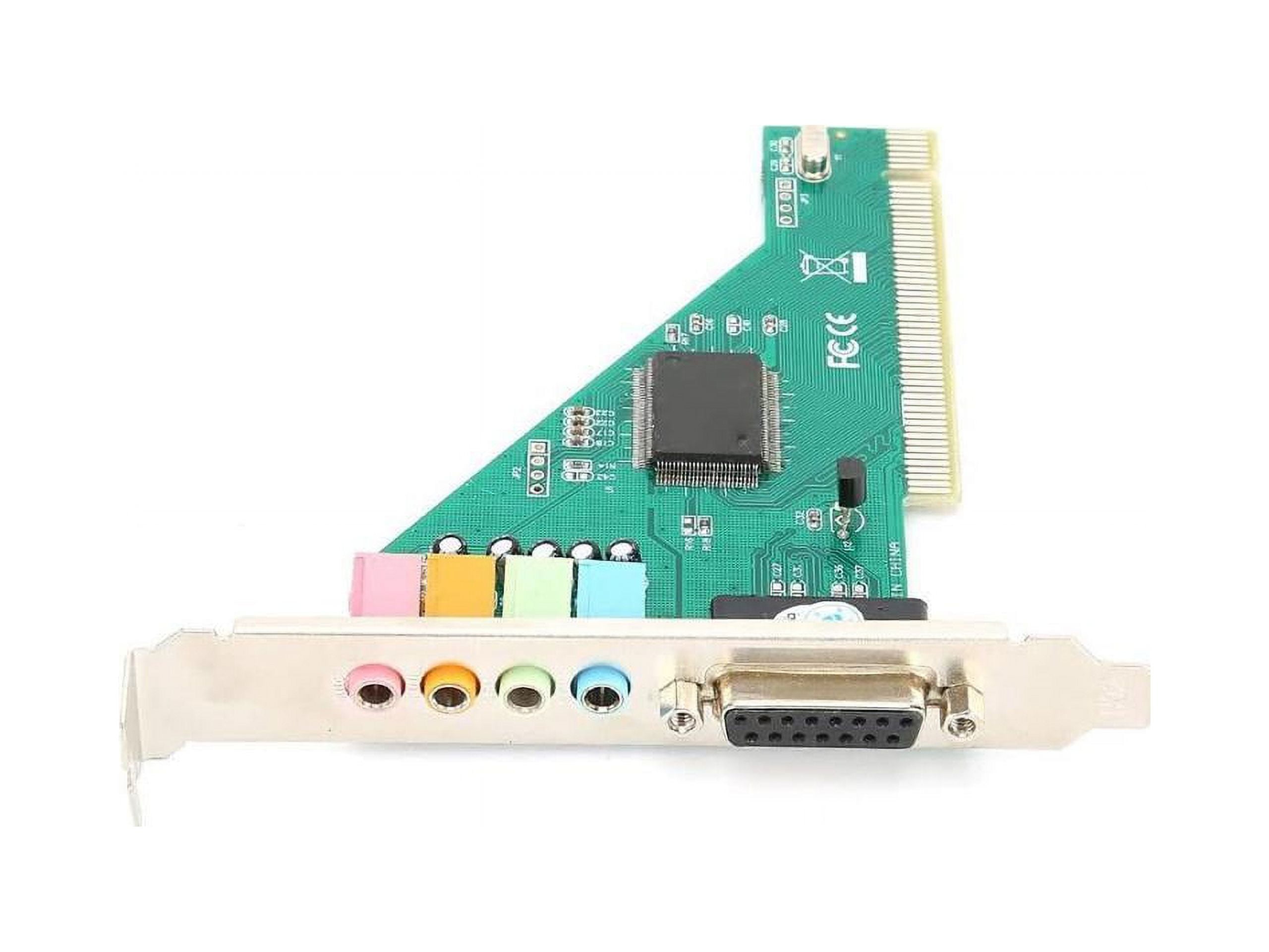 PCI Sound Card 4.1 Channel Computer Desktop Built-in Sound Card ...