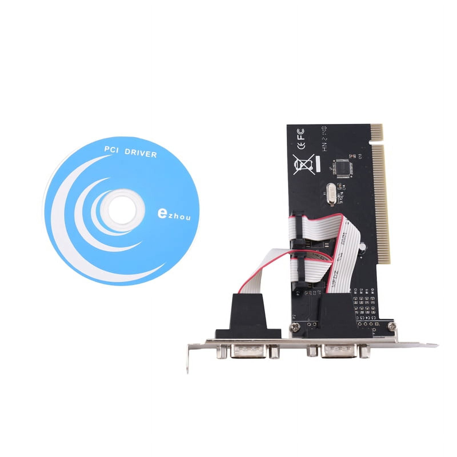 PCI TO R232 Adapter PCIE to 2 Port Serial Expansion Card PCI-E to ...